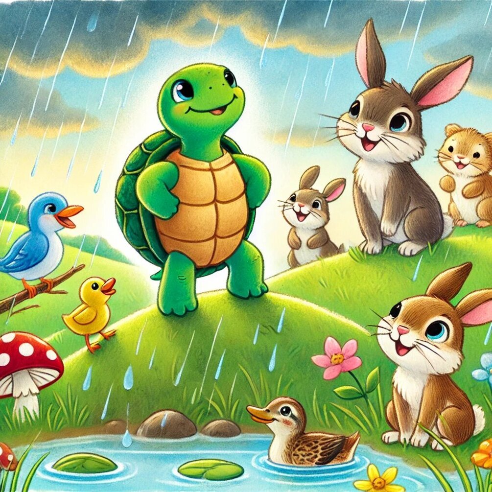 Tina the Brave Turtle Audio story for children