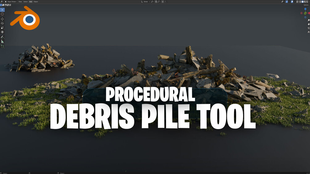 Debris pileup tool