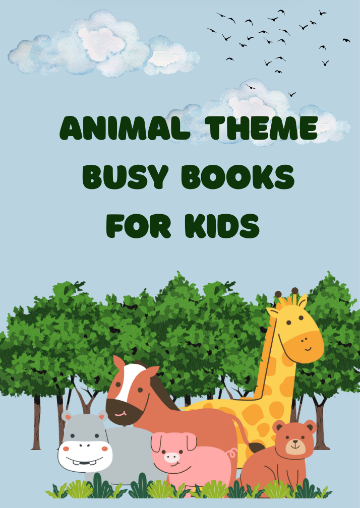 Animal Busy Book for Kids-FunActivity
