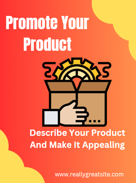 Product Promotion Customisable Template