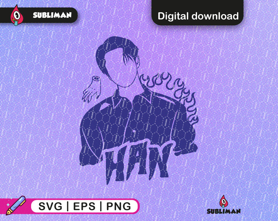 HAN | KPOP SVG | vector files for Cricut