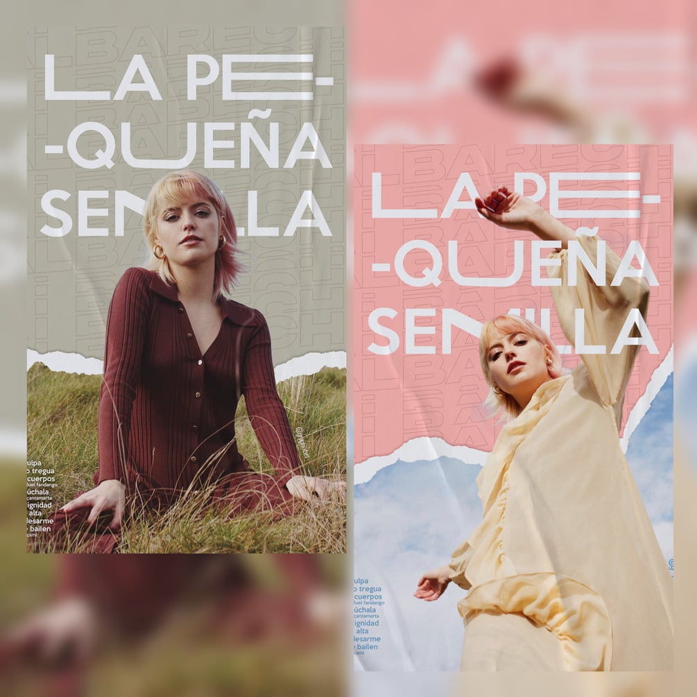 LPS posters tipográficos x2 - Alba Reche