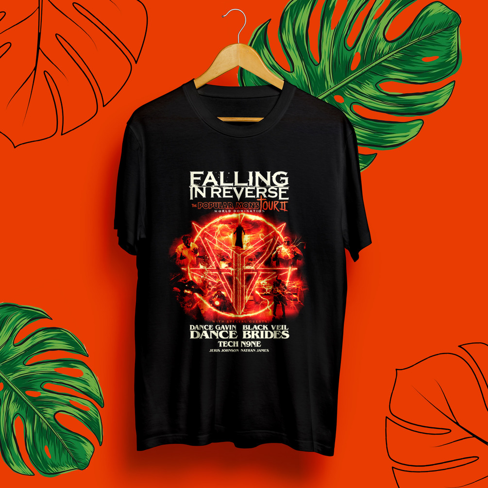 FALLING IN REVERSE THE POPULAR MONSTOUR 2 N.AMERICAN TOUR 2024. FALLING ...