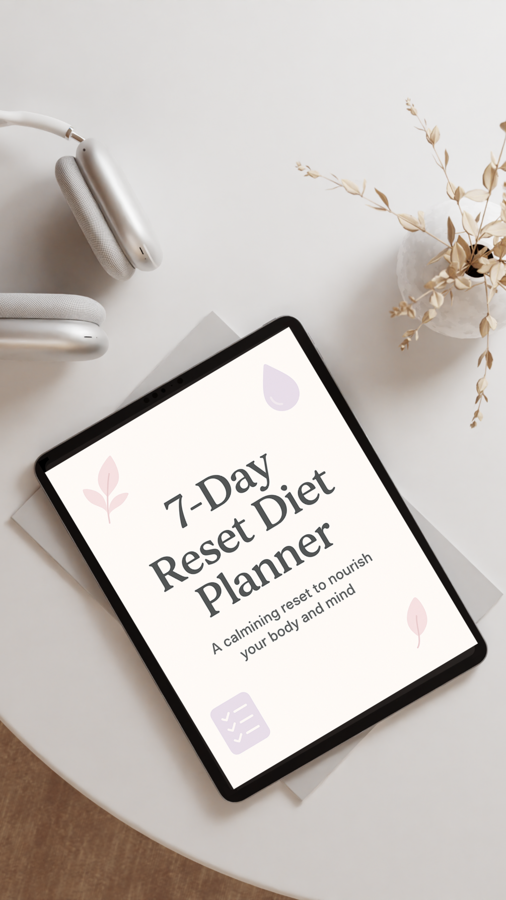 7 Day Reset Diet Planner