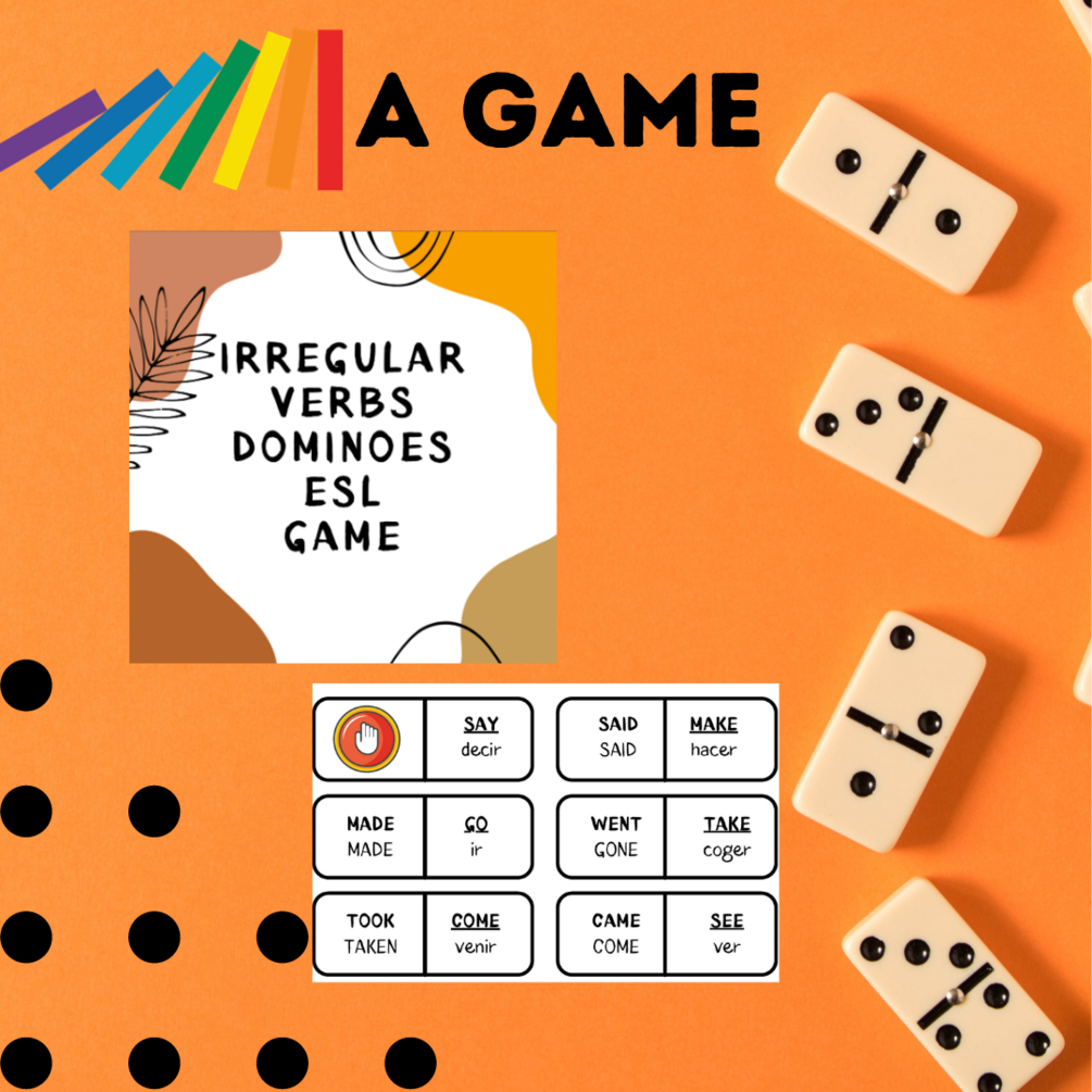 Irregular Verbs Dominoes