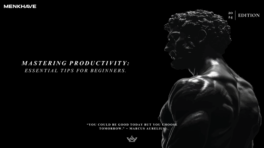 Mastering Productivity: Essential Tips for Beginners. (Free)