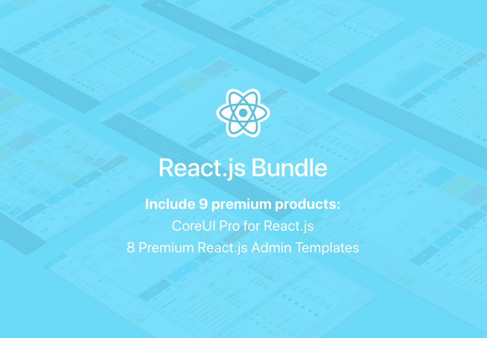 CoreUI Pro React.js Bundle Extended License