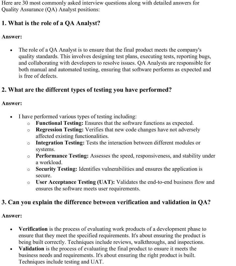6 PDFs containing ALL Types of Most Asked Interview Q&A (Scenario-Based, Technical-Based ...