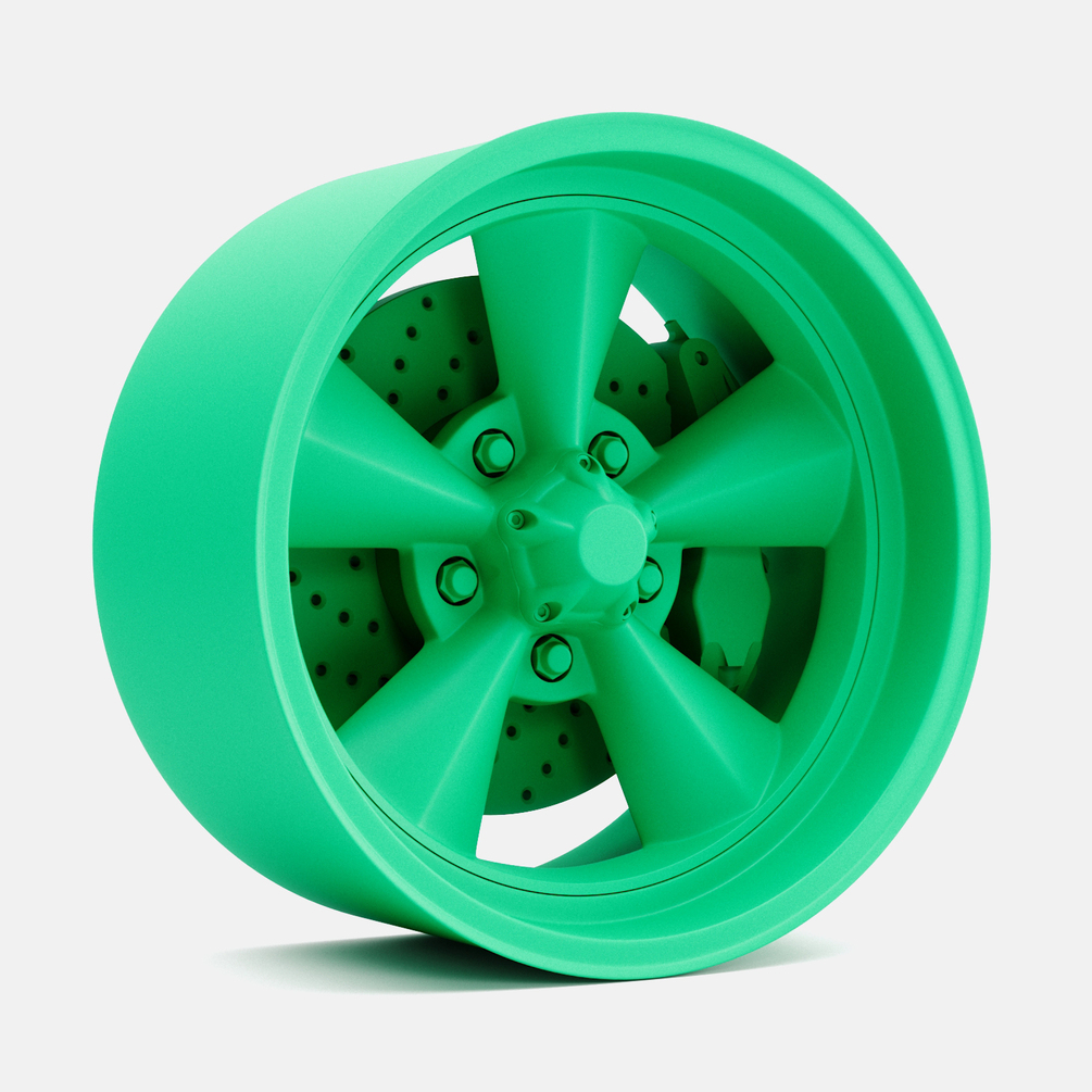 1/24 Scale, 15x8 US Mags Standard Wheel and Brake