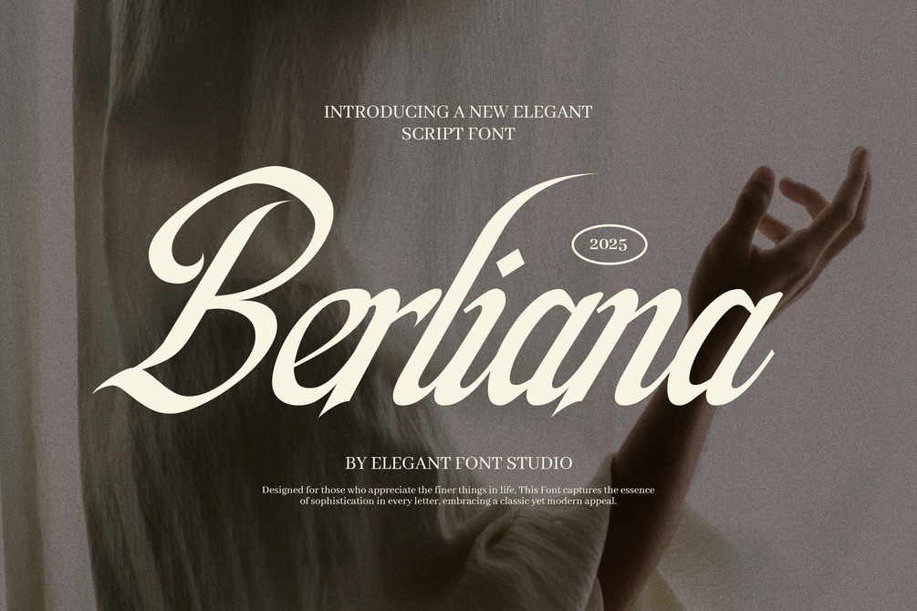 Berlina Wedding Script Font