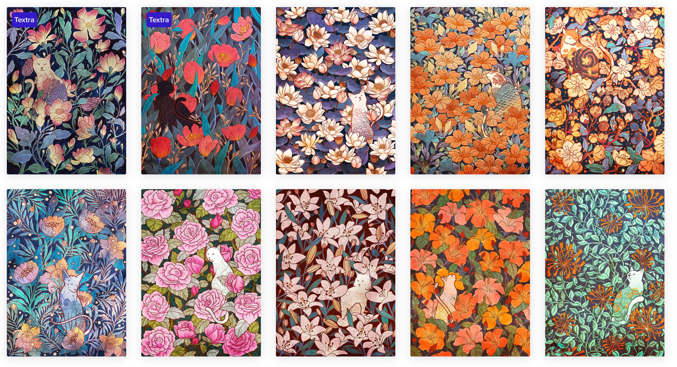 10 FREE cats and flowers screensavers for Supernote and Remarkable