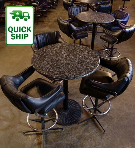 ROUND GRANITE RESTAURANT TABLES
