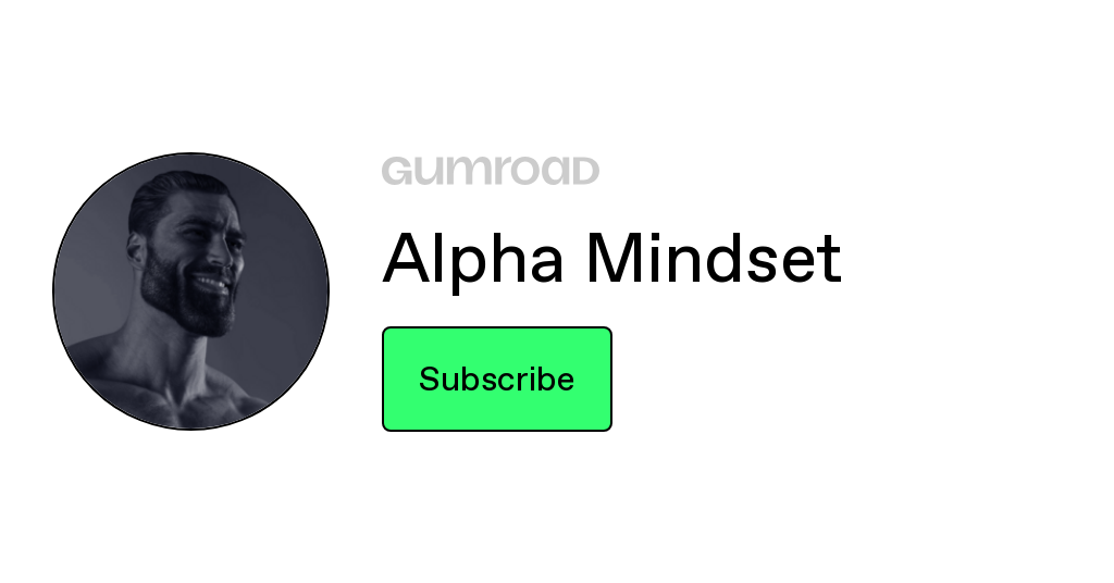 Alpha Mindset