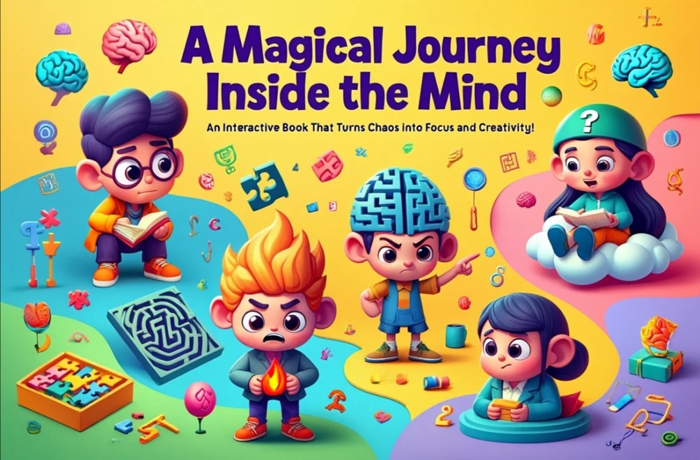 Magical Journey Inside the Mind: An Interactive Book That Turns Chaos ...