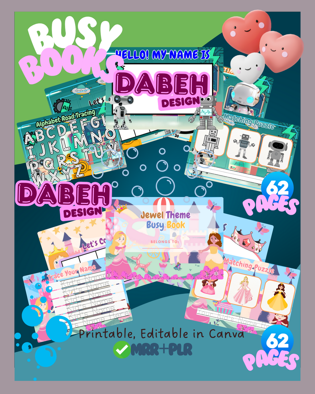 Printable digital product for kids