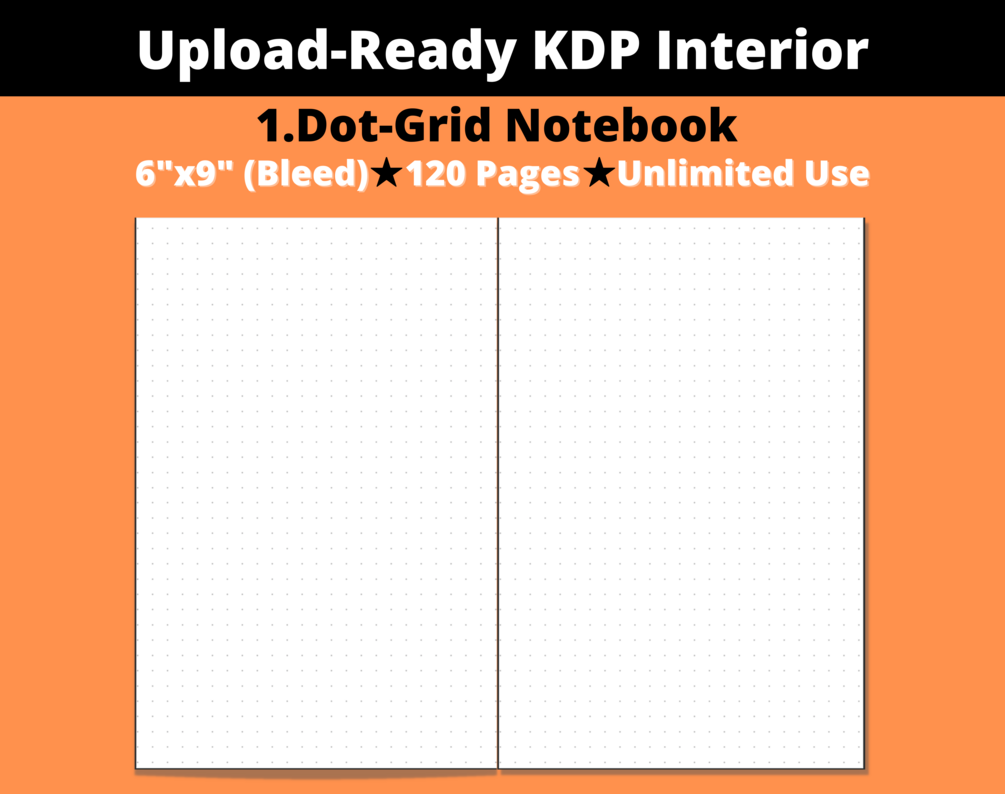 Notebook KDP Interior Bundle