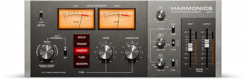 Harmonics Analog Saturation Processor