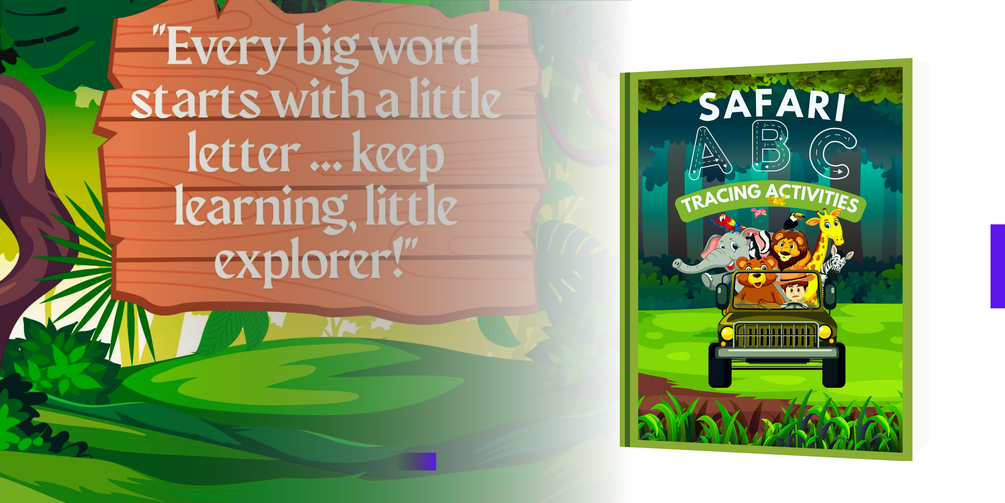Safari ABC Tracing Activities – A Printable Alphabet Adventure!