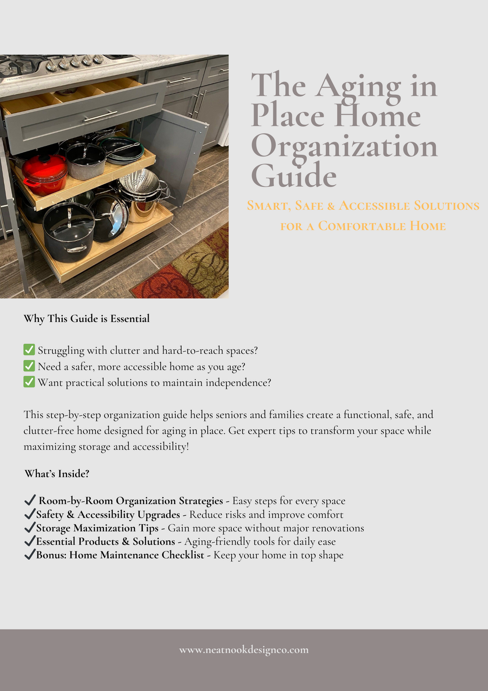 The Aging in Place Home Organization Guide