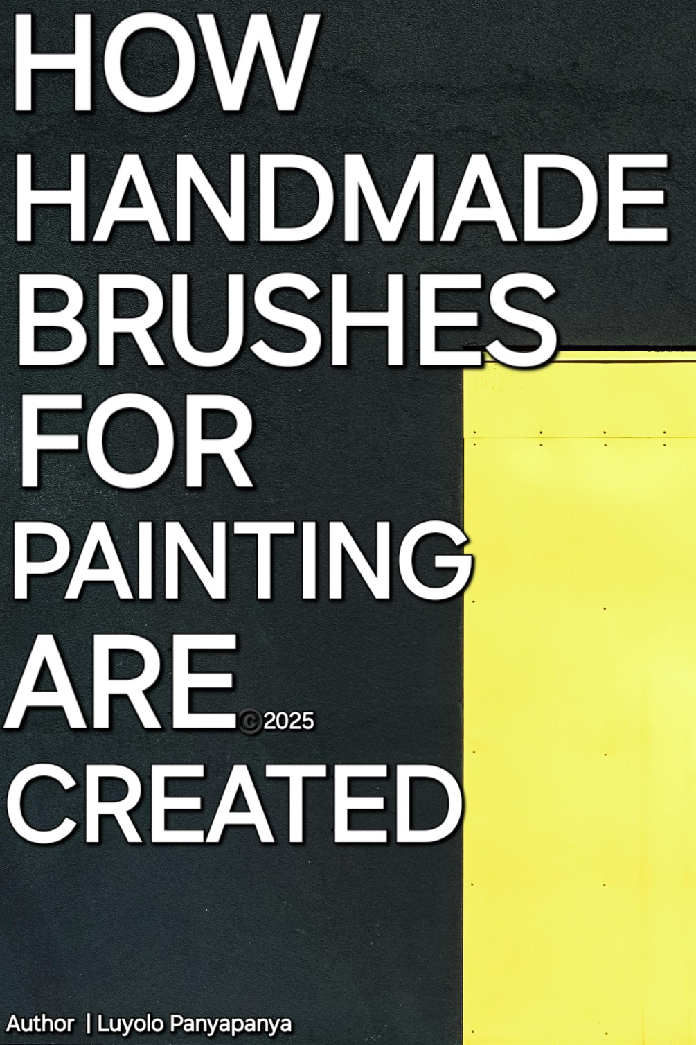HOW HANDMADE BRUSHES FOR PAINTING ARE CREATED
