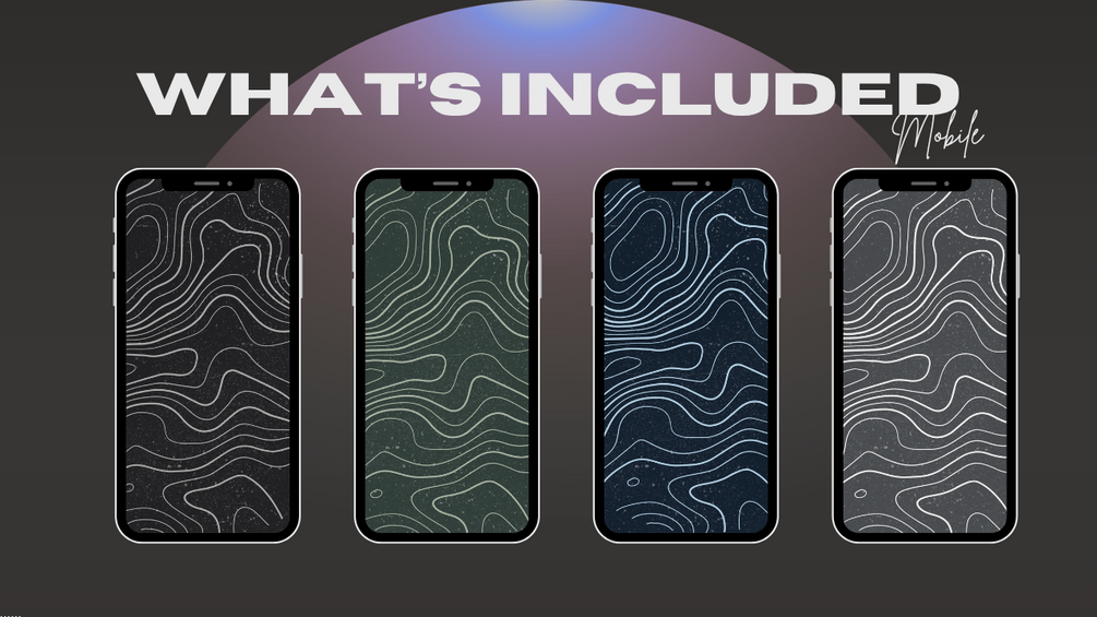 Minimal Topography Wallpapers – 8 Clean Line Art Phone Background