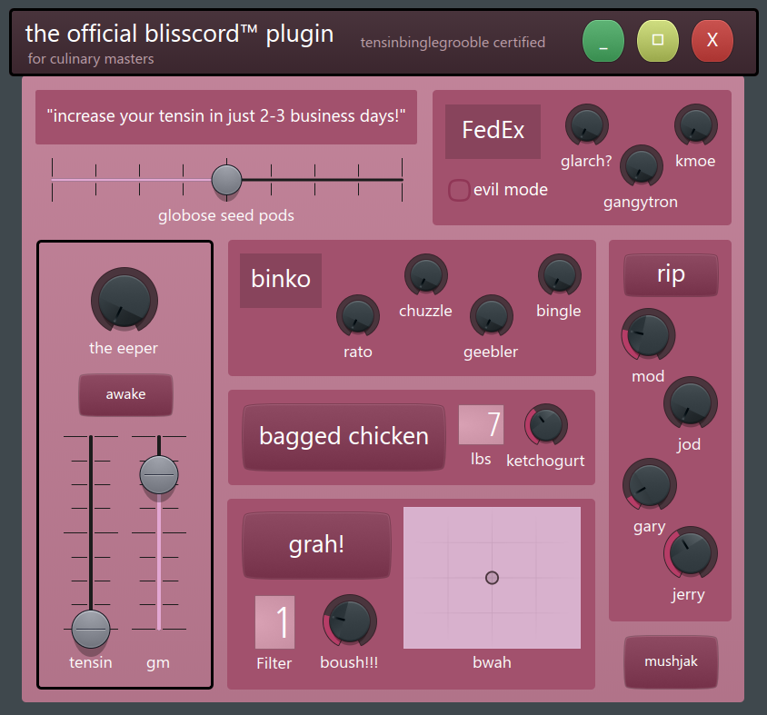 "the official blisscord™ plugin" Patcher Preset