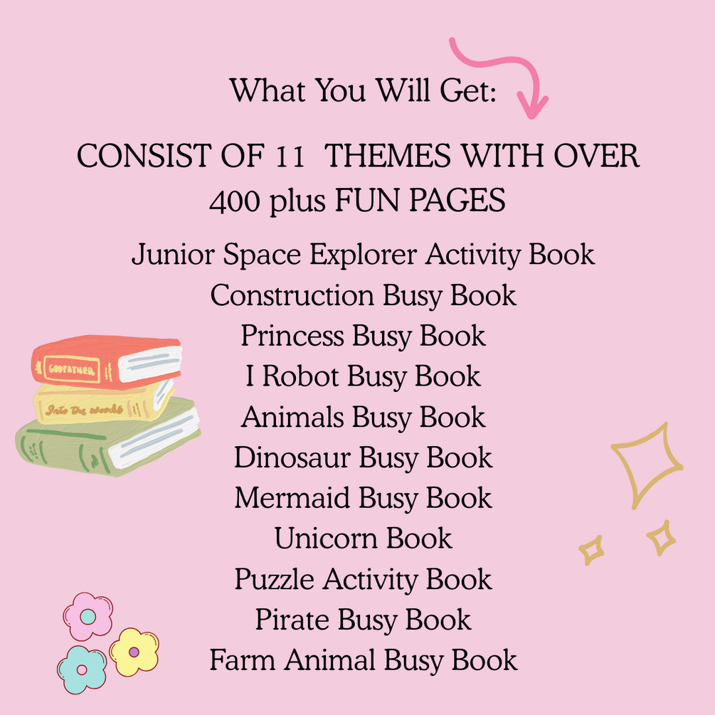 Busy Book Bundle for Starters plus 100% Resell Rights
