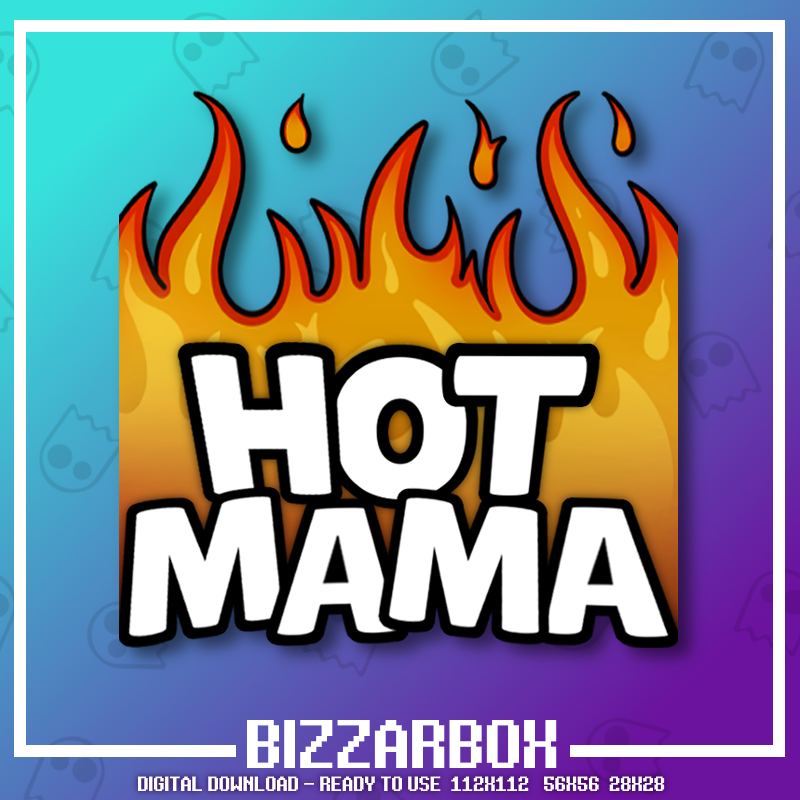 Streamer Emote: Hot Mama