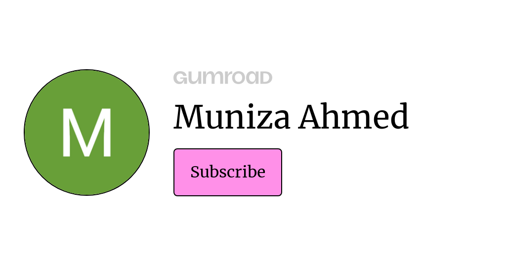 Muniza Ahmed