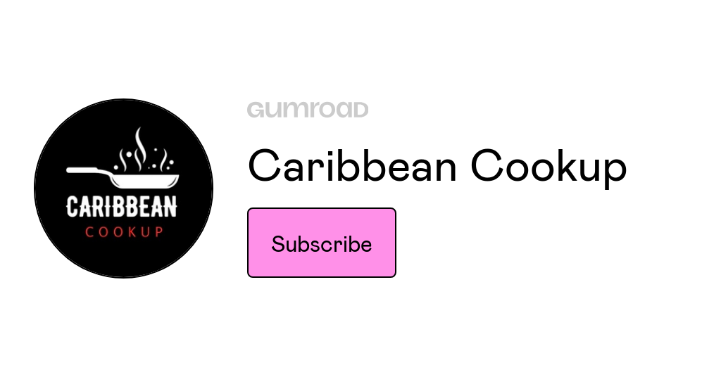 Caribbean Cookup