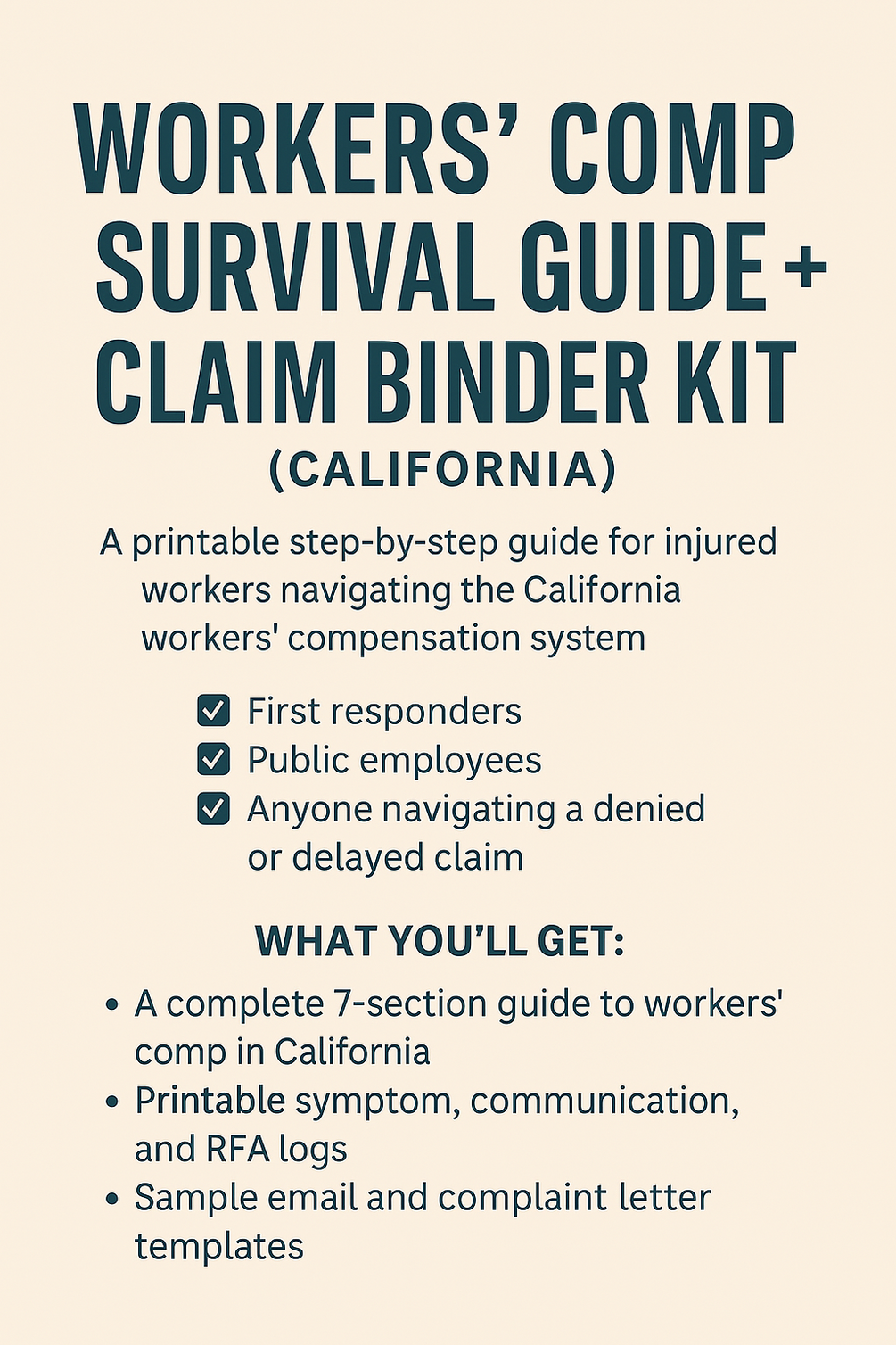 A Guide To Navigating California Workers' Comp System- As an Injured ...