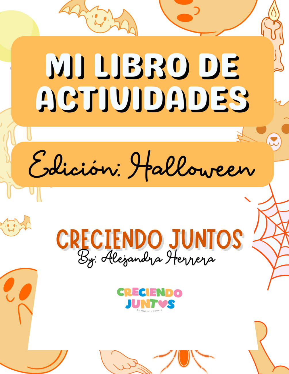 Mi libro de actividades: Halloween