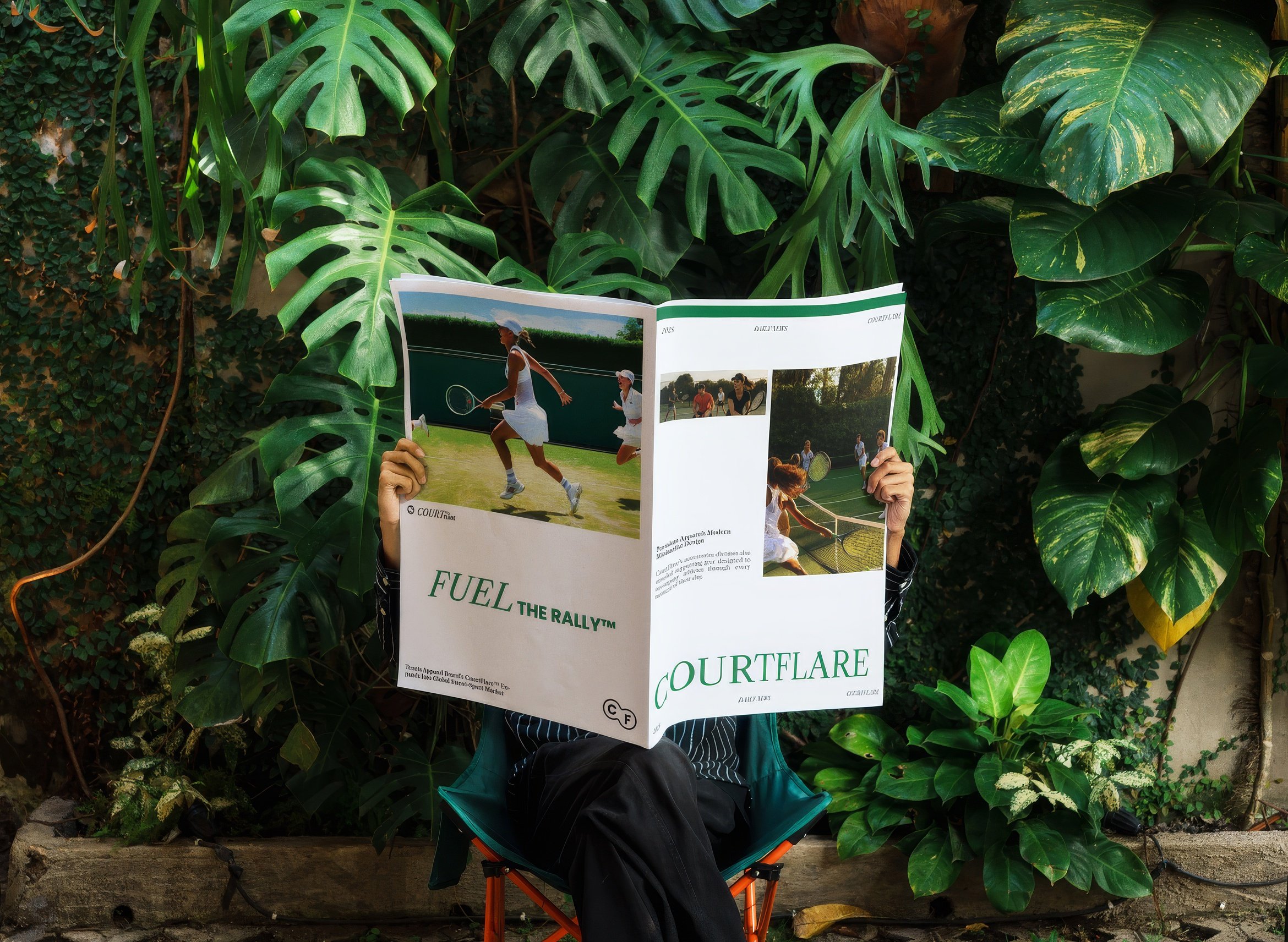 COURTFLARE - Gym, Tennis, Paddle, Sportswear Mockups