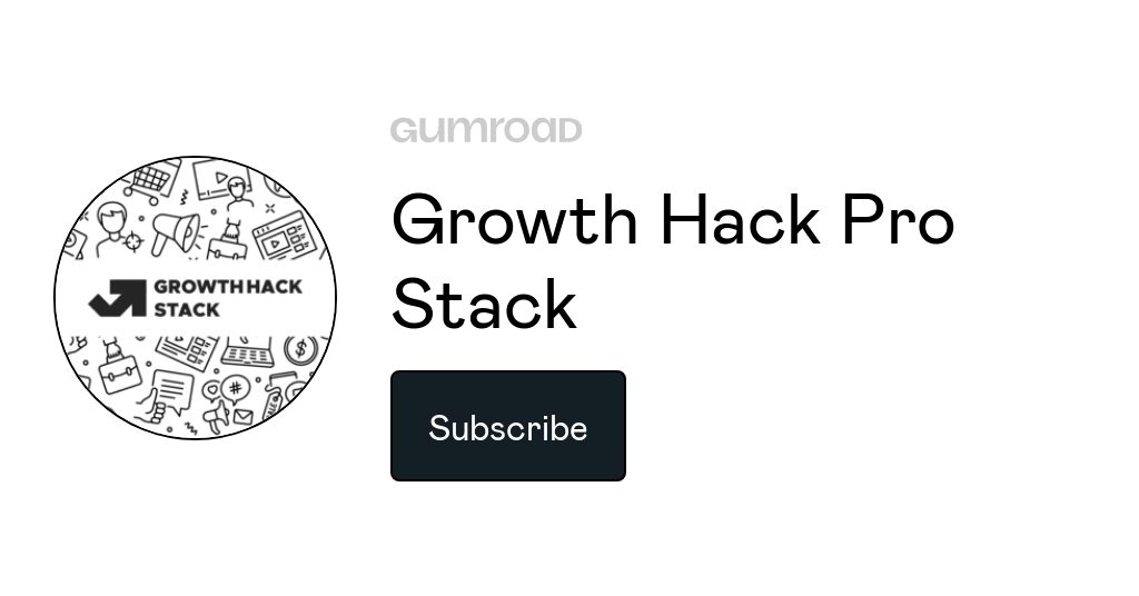 Growth Hack Pro Stack
