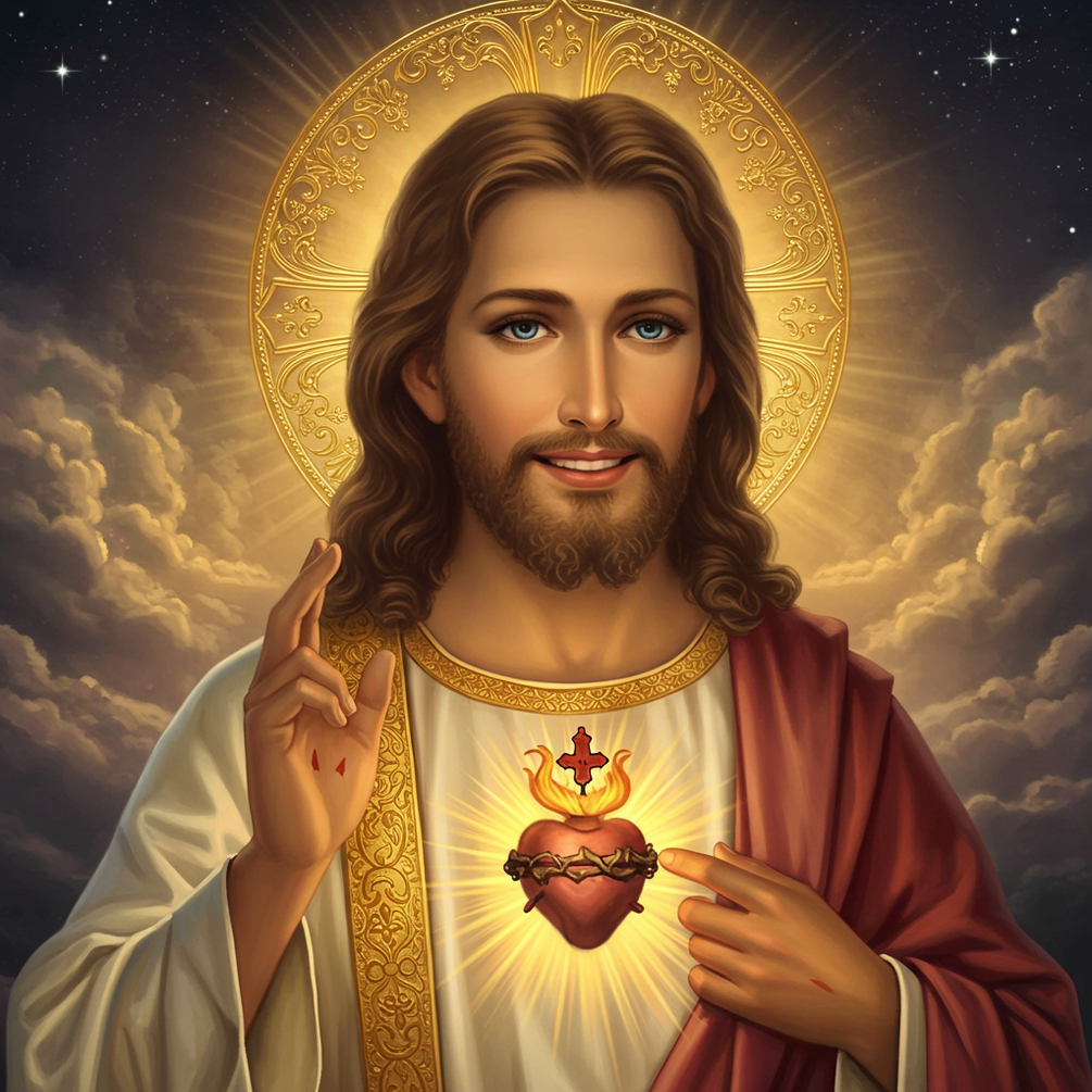 Isa Masih Minimalist Spiritual Design for Faith-Based