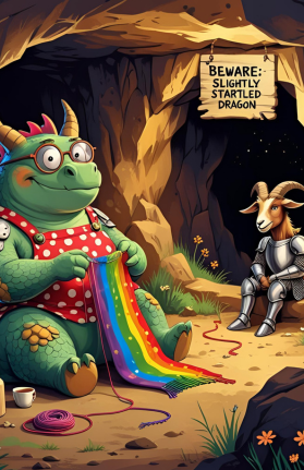 Sir Clumsy and the Reluctant Dragon