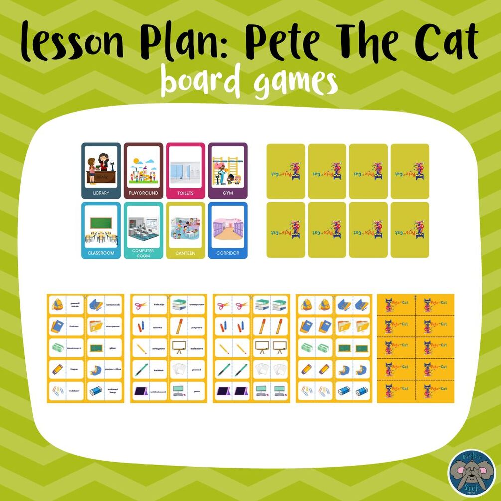 Pete The Cat Lesson Plan