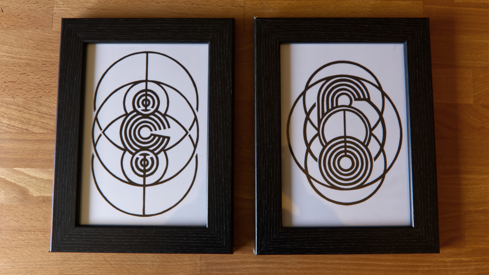 Geometric Continuous Form A5 Print - GCFSA5P2021.11