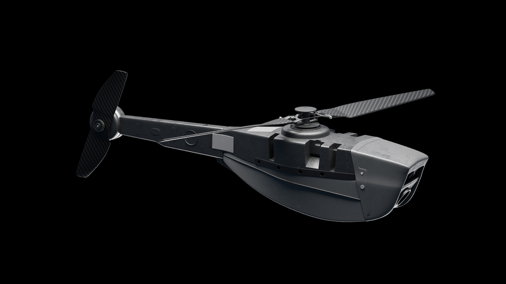 Black Hornet mini drone 3D model