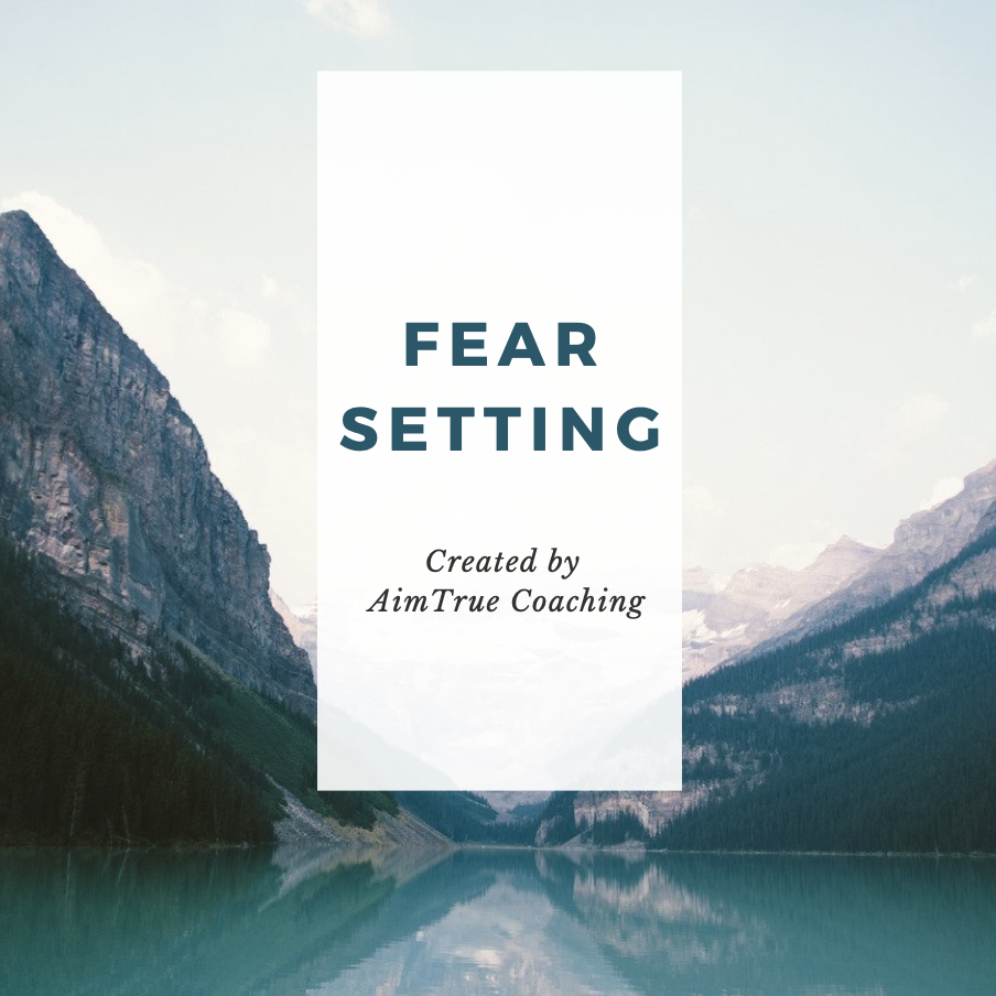 Fear Setting Planner