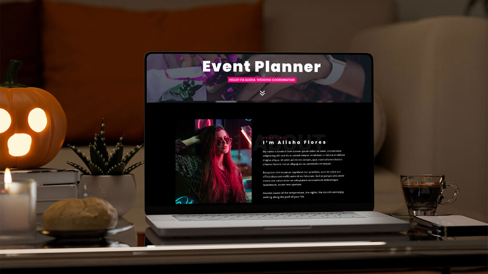 Zada Event Planner Elementor Website Template