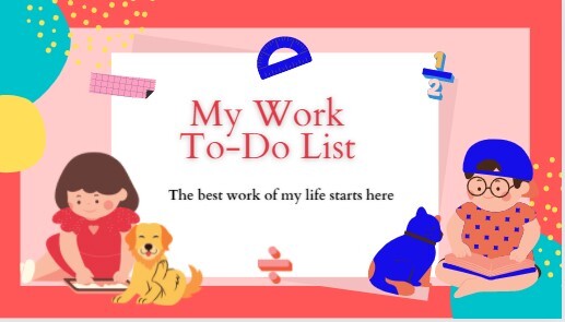 My Work TO-DO LIST planner