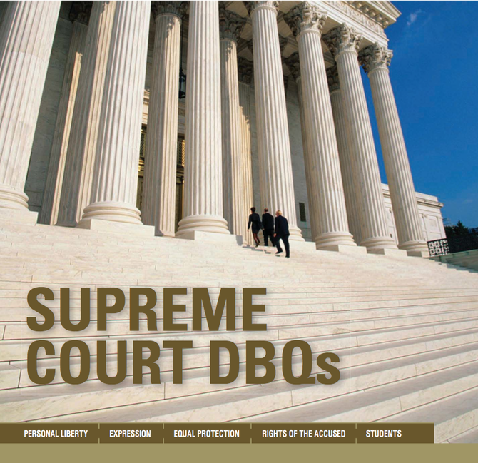 Supreme Court DBQs Vol. 1