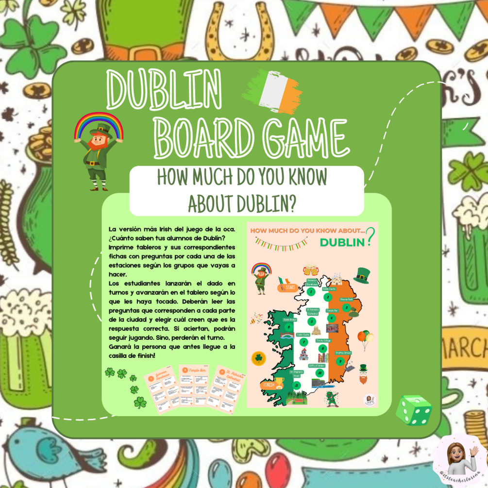 DUBLIN BOARD GAME