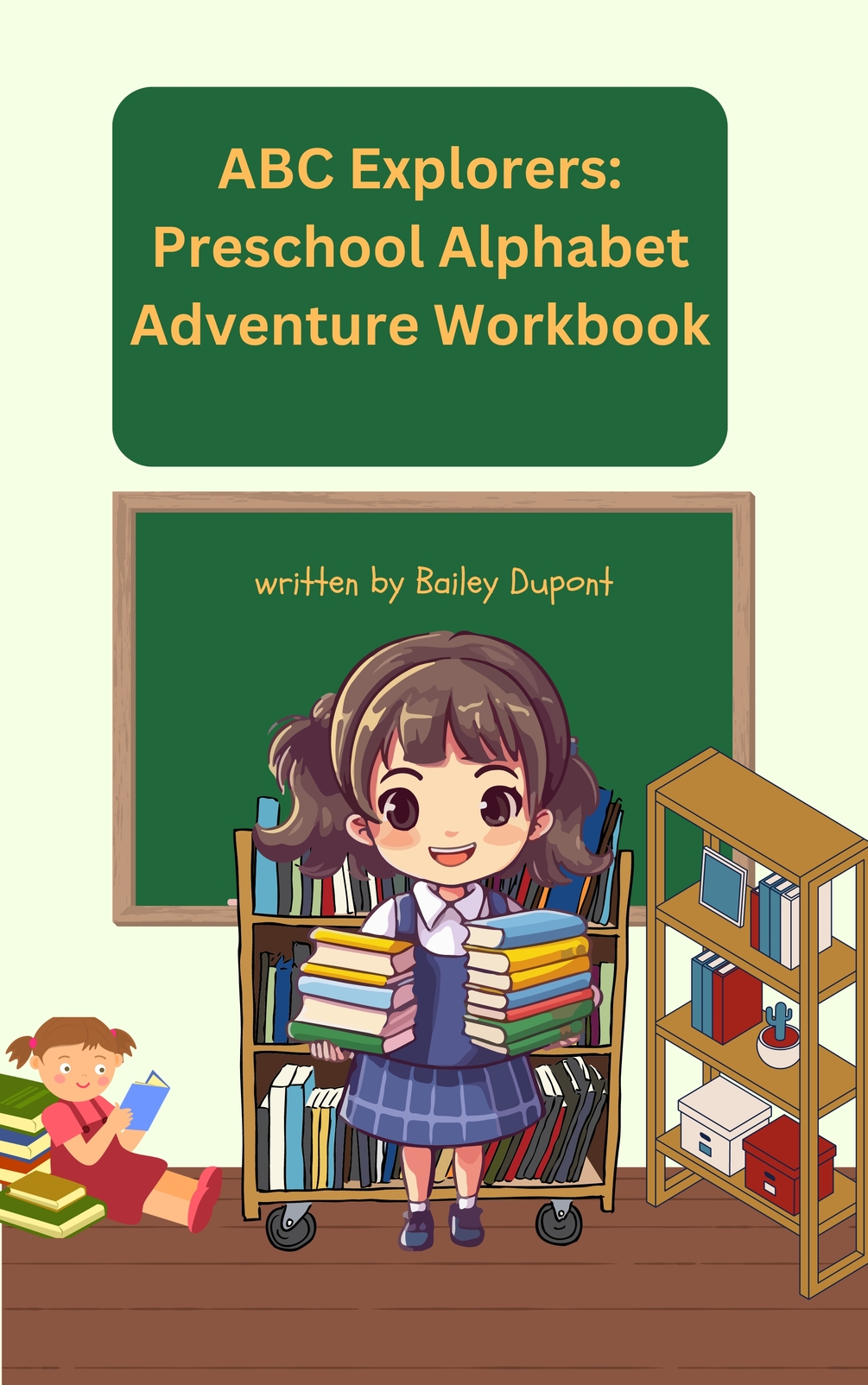 "ABC Adventures: A Vibrant Preschool Alphabet Workbook" (118 page)