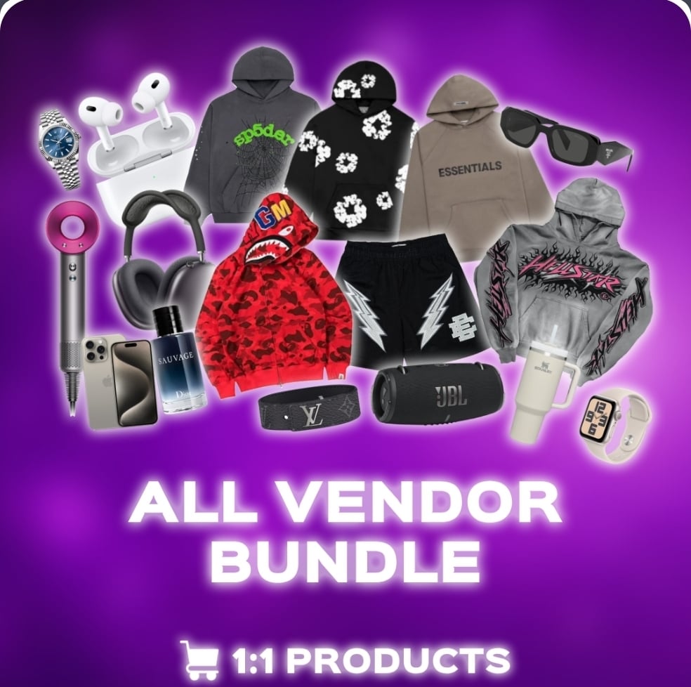 All Vendors Bundle (Half Off)