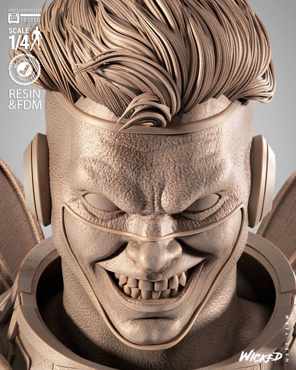 Wicked Marvel May 2025 Term Pyro Portrait Bust: Tested and ready for 3D ...