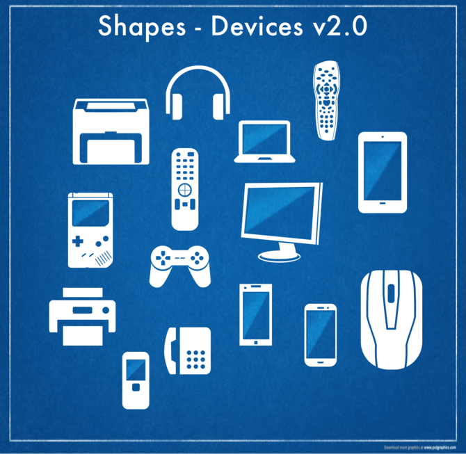 Freebie - Shapes - Devices v2.0