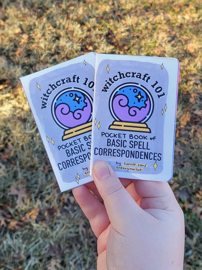 Witchcraft 101: Pocket Book of Spell Correspondences Zine Now Available ...
