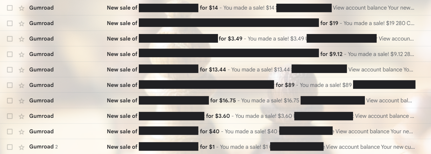 Sales notification in your email inbox? Here's how: - iNotion